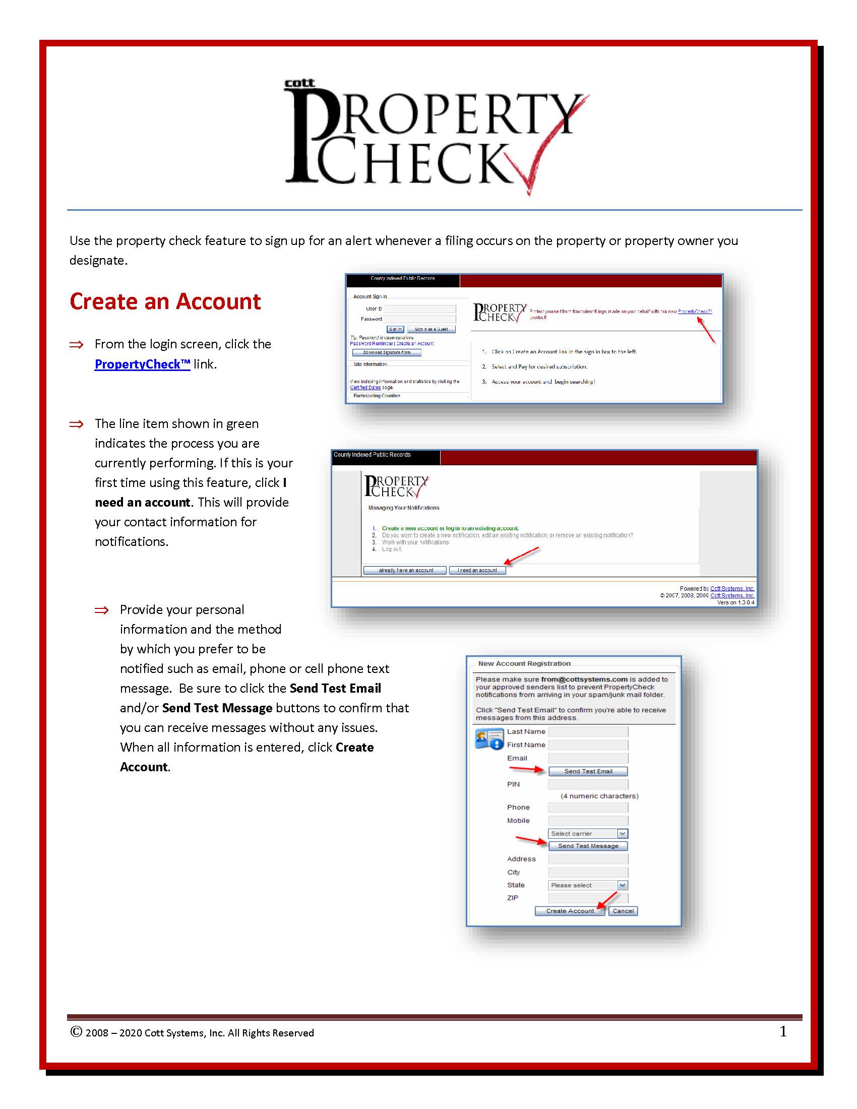 Greene County is fighting back against property fraud by offering PropertyCheck powered by Cott ...